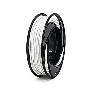 Gizmo Dorks Marble PLA 3D Printer Filament 1.75mm 200g, White
