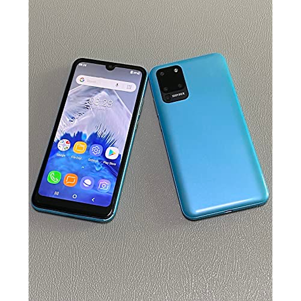 aderroo 6.52in Screen,H314 Unlocked Cell Phone，1G RAM, 8G ROM，Supports 3GWCDMA : 850/2100MHZ SIM Card Frequency Band，Front and Rear Camera ，Android Smartphone（Blue）