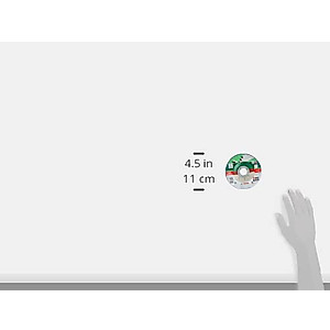 Bosch 2609256334 Cutting Disc Set with Depressed Center for Stone (5-Piece)