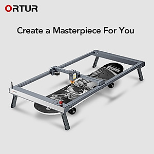 Ortur Laser Engraver Area Expansion Kit, Extension Kit for Laser Master 3 Series Laser Cutter, Engraving Area is Expanded to 400 * 850mm(15.74 x 33.46 Inch)