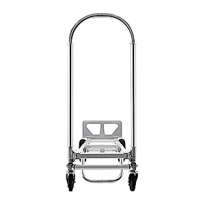 SHZOND Aluminum Hand Truck 2 in 1 Convertible Hand Truck 1000 LBS Capacity Hand Truck and Dolly Utility Cart