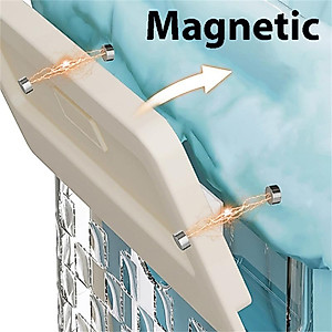 Foldable Hanging Trash Can,2024 New Hanging Kitchen Trash Can, Foldable Waste Bin for Kitchen, Collapsible Hang Small Plastic Garbage Can for Cabinet/Car/Bedroom/Bathroom(Gray)