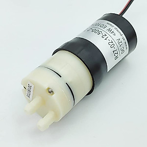 JOEBO Electric Submersible Pump 12V 27MM Micro Mini 370 Motor Pump Diaphragm Pump Self-Priming Pump Sump Pump