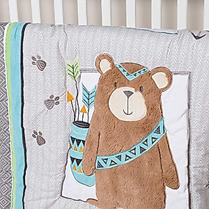Trend Lab Lodge Buddies 3 Piece Crib Bedding Set
