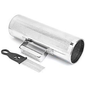 Guiro Shaker with Scraper 4x12in Type A Metal Guiro Shaker Percussion Instrument Music Teaching Aids