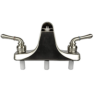 Danco Mobile Home Center-Set Tub/Shower Faucet 8", Brushed Nickel, 10883X