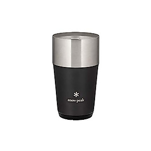 Snow Peak Shimo Tumbler 470 Black One Size
