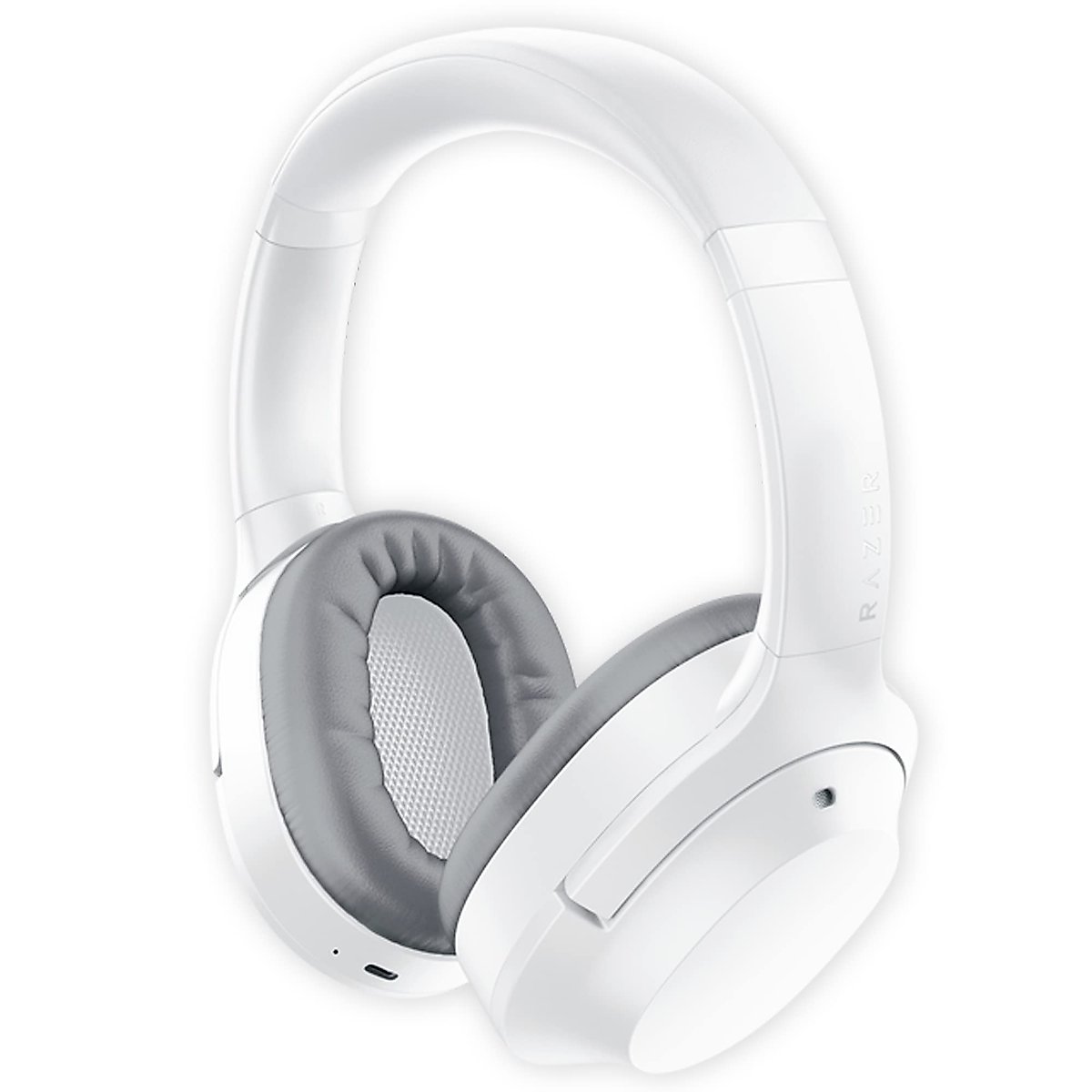 Razer Opus X Wireless Low Latency Headset: Active Noise Cancellation (ANC) - Bluetooth 5.0-60ms Low Latency - Customed-Tuned 40mm Drivers - Built-in Microphones - Mercury (Renewed)