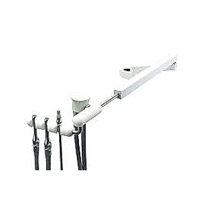 DCI 5484 Telescoping Arm Assistant's Instrumentation Premium 3 Position Precision Comfort (Syr, HVE, SE) Anodized