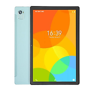 Haofy HD Tablet, Office Tablet 10.1 Inch Octa Core CPU 12MP 24MP Camera Dual Card Slots for School (US Plug)