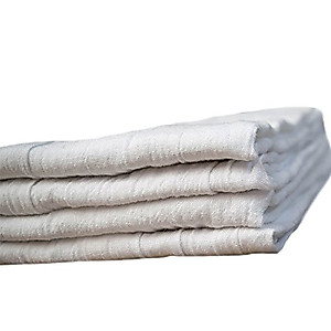 Cotton & Calm Exquisitely Absorbent Flour Sack Dish Towels (12 Pack, 28" x 28"), 100% Cotton White Dish Cloths Kitchen Towels - Crafted for Home, Restaurant, Bar, Hotel Use