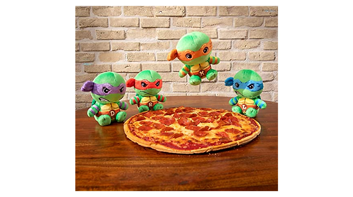 TMNT Michelangelo Plush - Collectible 6 Inch Cuddly Toy