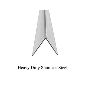 SafBbcue Flavorizer Bars 67670 18" Stainless Steel Burner Covers Compatible Weber Summit 600 Series E-640 S-640 E-650 S-650 E-660 S-660 E-670 S-670 Gas Grills, 12-PCS Flame Tamers