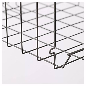 IKEA Observatör Clip-On Basket, Gray-Brown