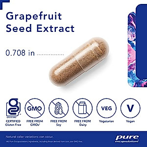 Pure Encapsulations Grapefruit Seed Extract | Supplement to Support The Balance of Intestinal Microorganisms and G.I. Tract* | 120 Capsules