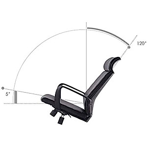 Family High Back Executive Office Chair Swivel Desk Chair Ergonomic Design Office Chair Swivel Chair Lifting Rotating Office Cushion Cushion (Color : White)