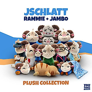 Youtooz Jschlatt UwU Pillow Plush 1FT, Collectible Soft Jschlatt Ram Pillow Plushie, by Youtooz Rammie Plush Collection