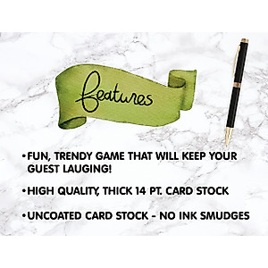 All Ewired Up 50 Would She Rather (50-Cards) Fun Baby Shower Game Activity, Bridal Shower, Bachelorette, Gender Neutral Boy or Girl, Pumpkin, Autumn