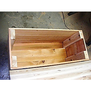 Steve's Gift Shoppe DIY Kit - Cedar Chest and Storage Bench Size 30 x 13 x 19 inches