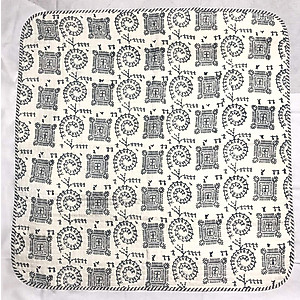 Trade Star Handmade Wrap Blanket Ethnic Toddler Blanket Reversible Super Soft Quilted Hand Block Print Baby Quilt Warm Baby Quilt 100% Cotton Quilt Indian Design Baby Blanket (Pattern 5)