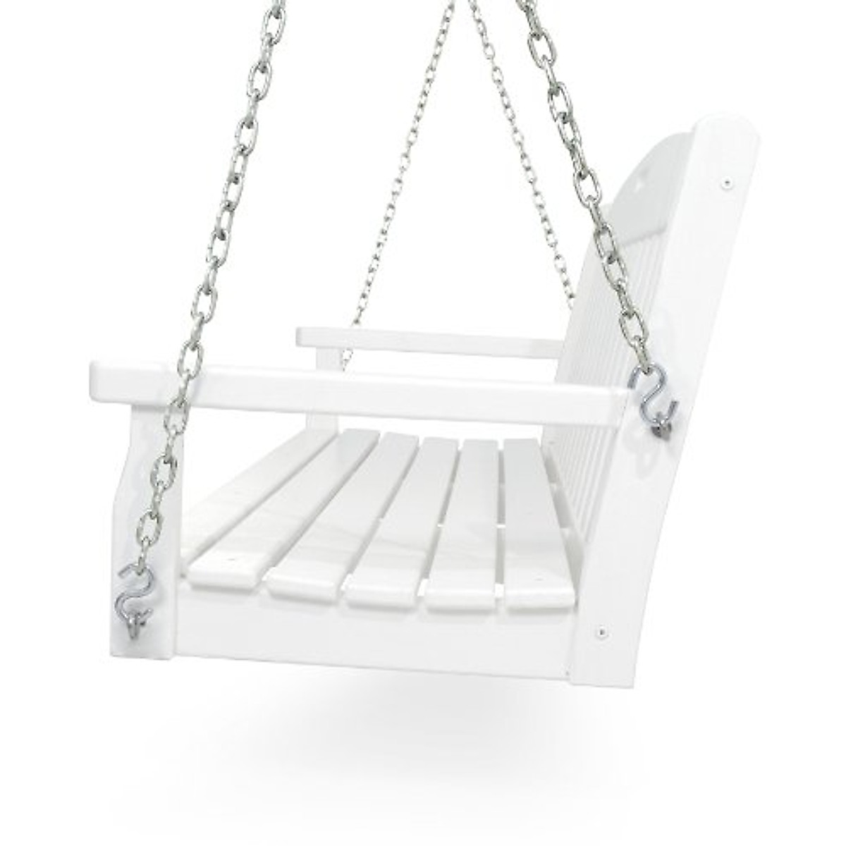 Trex Outdoor Furniture Yacht Club Swing, Classic White