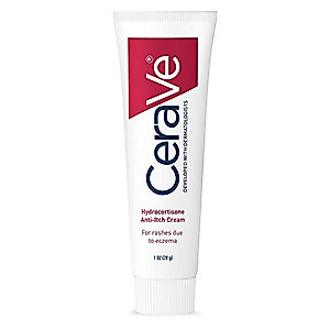 CeraVe Hydrocortisone Anti-Itch Cream - 1 oz, Pack of 3