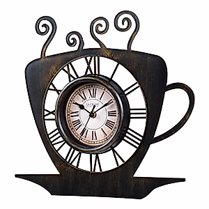 La Crosse 13-Inch Latte Mug Quartz Analog Wall Clock - 404-3833B