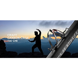 CICLOVATION Carbon Fiber Bottle Cages, The Optimal Amalgamation of Power and Beauty, Combining Strong Yet Lightweight Design with The Beauty of Carbon Fiber Finished in a Fusion of Color Textures.