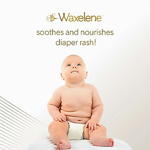 Waxelene Original Aerated Balm, Travel Jar, Organic Multipurpose Ointment the Petroleum Jelly Alternative Eczema Dry Sensitive Skin Face Moisturizer