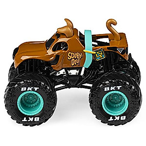 Monster Jam, Official Scooby Doo vs. Mysterty Machine Die-Cast Monster Trucks, 1:64 Scale, 2 Pack