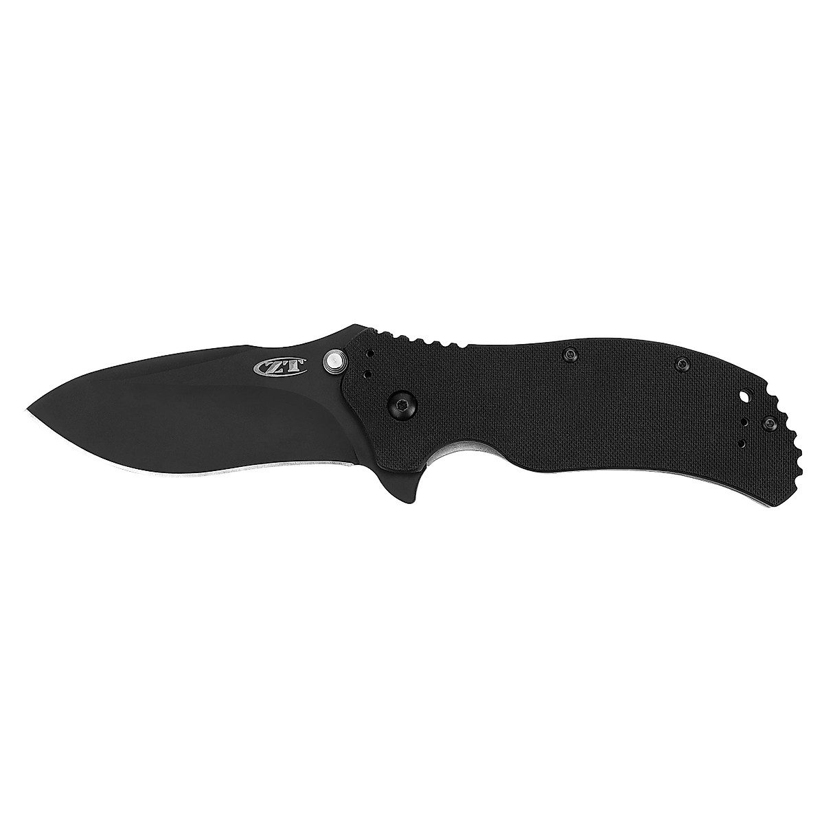Zero Tolerance 0350 Folding Pocket Knife + Smith's PP1 Pocket Pal Knife Sharpener