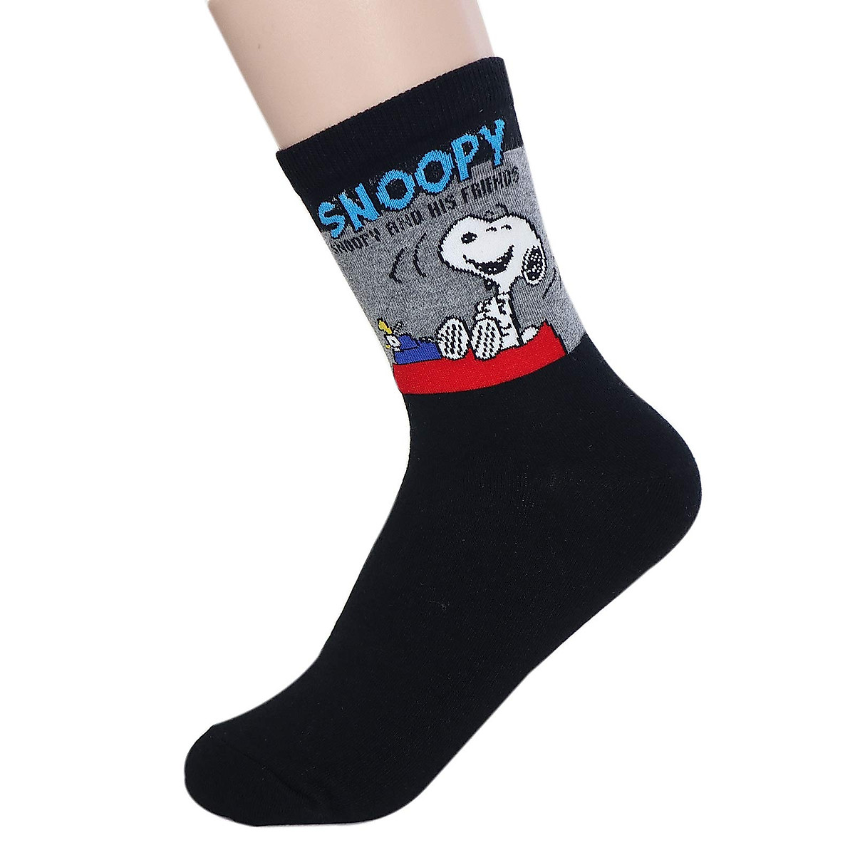 The Peanuts Women and teen girls Licensed Socks Collection Socksense (US, Alpha, One Size, Regular, Regular, Movie_5pairs)