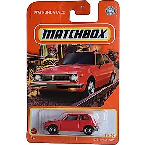 Matchbox 1976 Hon-da CVCC - red - 21/100