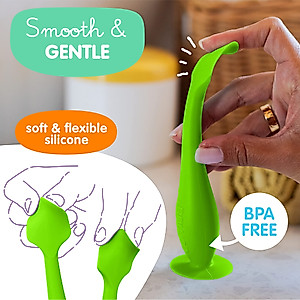 Bumco Diaper Cream Spatula - BPA-Free Diaper Bag Essentials, Soft Butt Spatula Baby, Mom-Invented Butt Paste Spatula, Bumco Diaper Cream Spatula, Flexible Diaper Cream Applicator, Bumco Baby Bum Brush