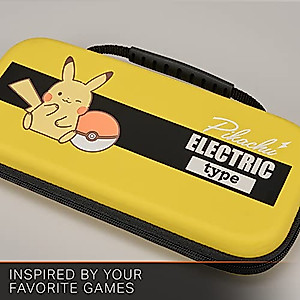 PowerA Protection Case for Nintendo Switch or Nintendo Switch Lite, Pokémon: Pikachu Electric Type, Protective Case, Gaming Case, Console Case - Nintendo Switch
