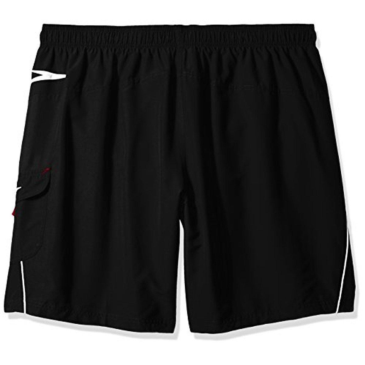 Speedo mens Swim Trunk Knee Length Marina ii volley 20 , Black/White, X-Large US