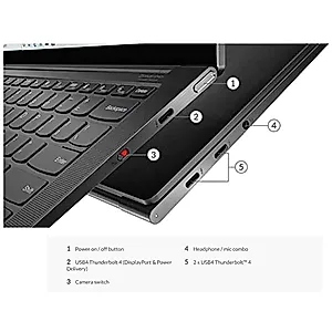 Lenovo IdeaPad Slim 9 9i Pro 14ITL5 14" 4K UHD Touchscreen (Intel 4-Core i7-1195G7, 16GB RAM, 2TB PCIe SSD) Business Laptop, Backlit, Fingerprint, 2 x Thunderbolt 4, IR-Webcam, Windows 11 Pro