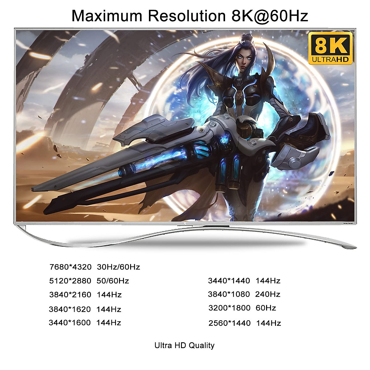 CKL 2 Port USB 3.0 KVM Switch Dual Monitor HDMI 2.1 8K 60Hz 4K 120Hz 144Hz, Keyboard Video Mouse Peripherals Switcher for 2 Computers 2 Monitors with Audio 922HUA-4