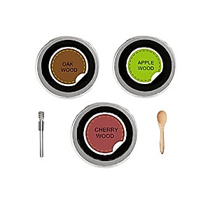 AUHOLNVN Cocktail Smoker Kit (3pcs Wood Chip)