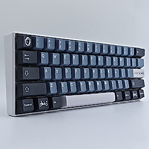 Hyekit PBT Keycaps 139 Keys Apollo Aerospace Keycaps Dye-Sublimation Custom Keycaps Cherry Profile for Cherry Gateron MX Switches Mechanical Keyboard US and UK Layouts(3U 6.25U 7U Spacebar)