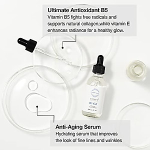 OxygenCeuticals B5 Gel | Treatment Serum with Hyaluronic Acid and Antioxidant B5, Intensive Hydrating Face Serum |