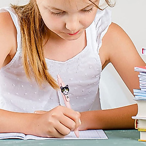 Silicone Cat Straw Cover - 10 Pack Adjustable Cute Reusable Kitten Drinking Straw Caps Charms Pen Accessories for Pencil Straw Home Kitchen Accessories(Cat)