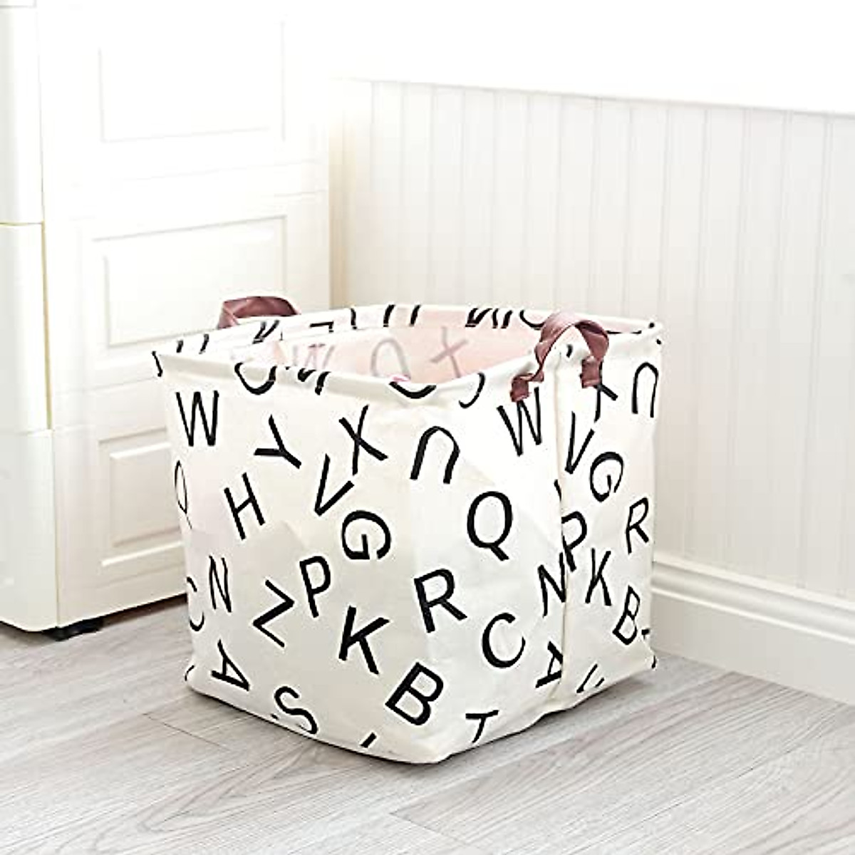 Square Folding Fabric Storage Basket Children Clothes Toy Storage Bucket MX2