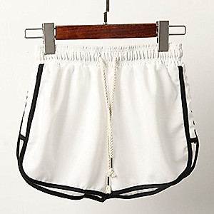 Fashion Plue Size Shorts, Thenlian Women Lady Summer Sport Shorts Beach Short Pants(XXL, White)