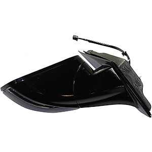 Kool Vue Driver & Passenger Side Power Heated Mirrors for Chrysler 200 2015-2017 With Signal Light; Without Blind Spot Monitor, Memory, Puddle Lamp & Auto-Dimming Paintable