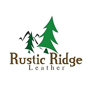 Rustic Ridge Leather Refillable Leather Composition Notebook Notebook Cover - Composition Book Cover (Dark Brown)