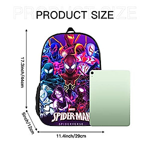 Classic Superheroes Backpack Lightweight Durable School Bags Vacation Travel Backpack Gift for Boys Girls