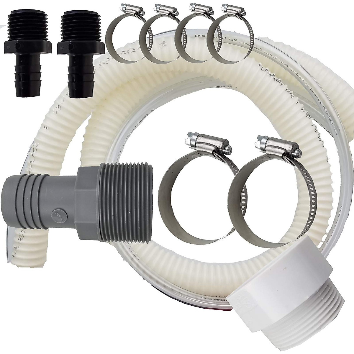 Class A Customs | 25 Gallon RV Concession Fresh and Gray Water Tank & Plumbing Kit | T-2500-BPK