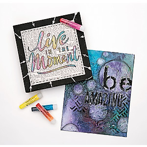 Faber-Castell Gelatos Colors Set, Iridescents - Water Soluble Pigment Crayons - 15 Iridescent Colors