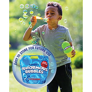 Little Kids Bubbles by Fubbles| Bubble Solution Refill | 169oz Non Toxic Bubble Solution | Bubble Concentrated for Bubble Machine, Bubble Juice Refills